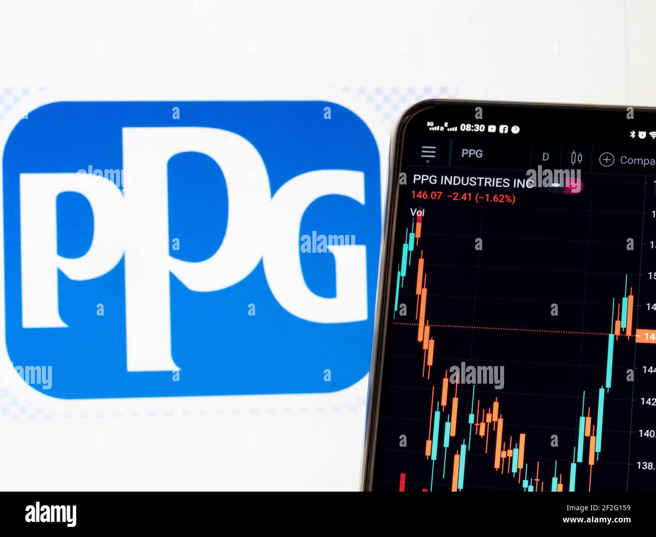 Ppg logo hi-res stock photography and images - Alamy