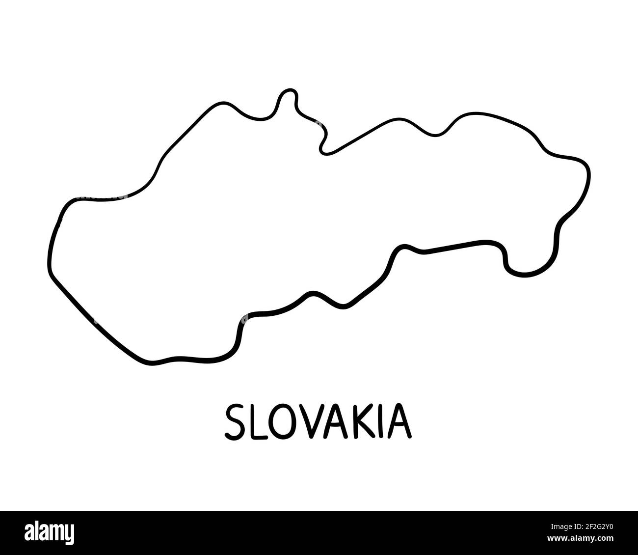 Nation illustration drawing hand drawn outline geography cartography hi ...