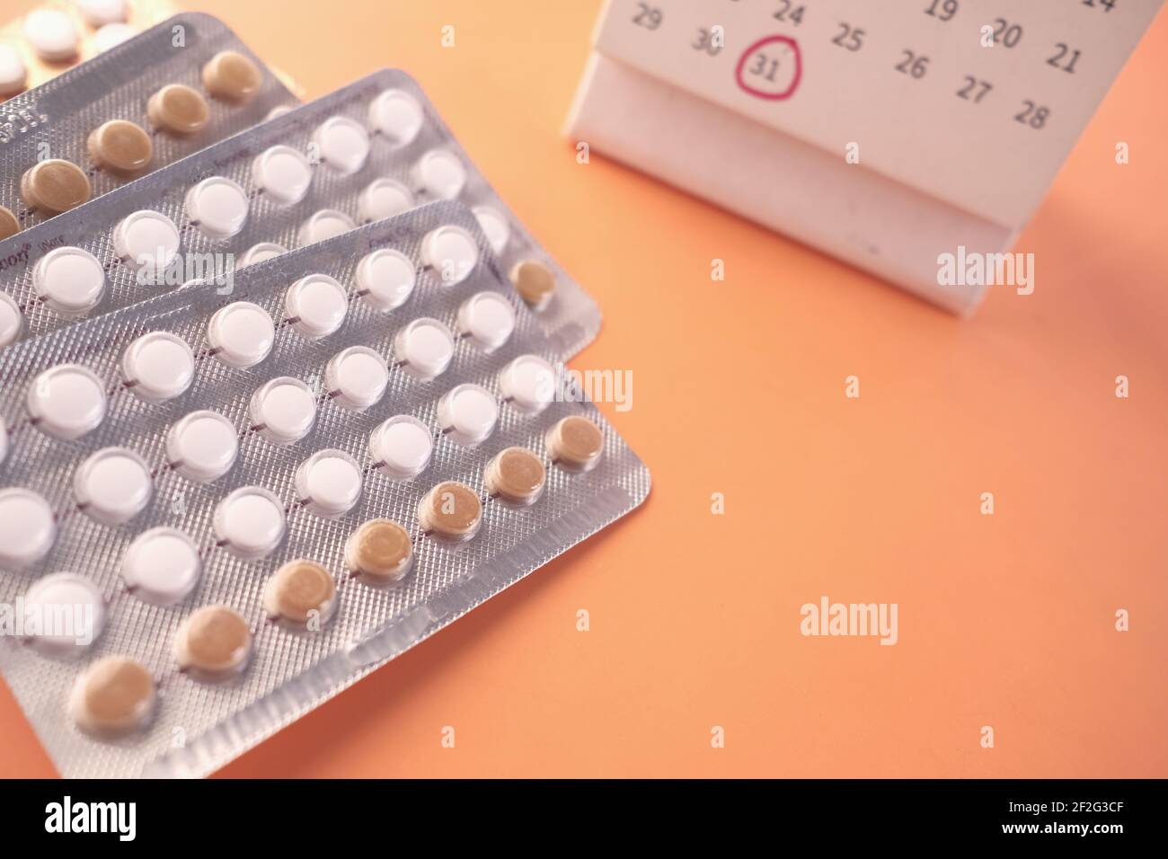 Contraceptive pill packet hi-res stock photography and images - Alamy