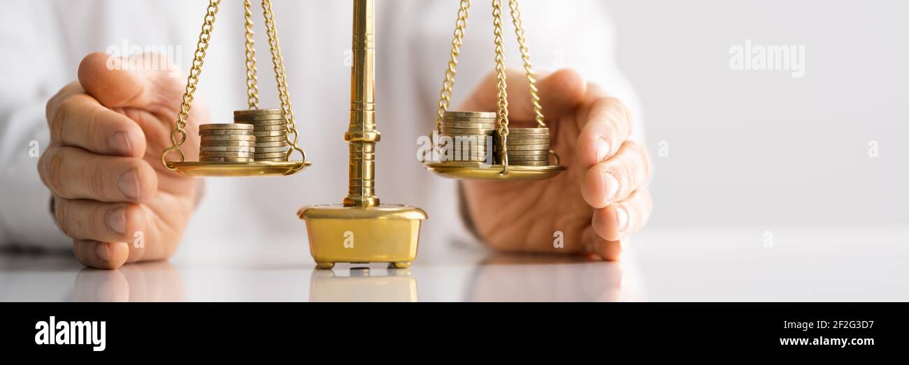 Balance Scales Money High Resolution Stock Photography and Images - Alamy