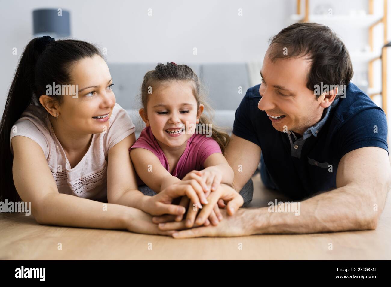 Child Support Family Integration And interaction Success Stock Photo ...