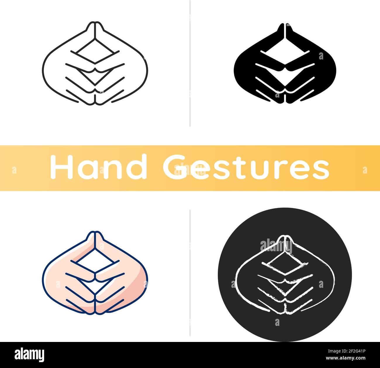 Steeple fingers Stock Vector Images - Alamy