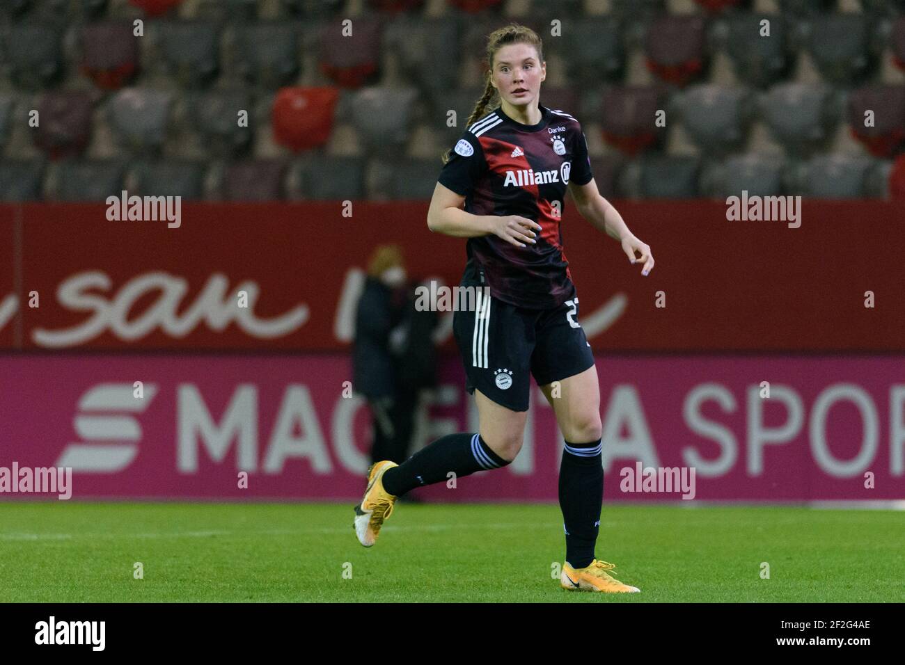 Karolina Lea Vilhjalmsdottir (#23 FC Bayern Munich) during the Uefa Women's Champions League ...