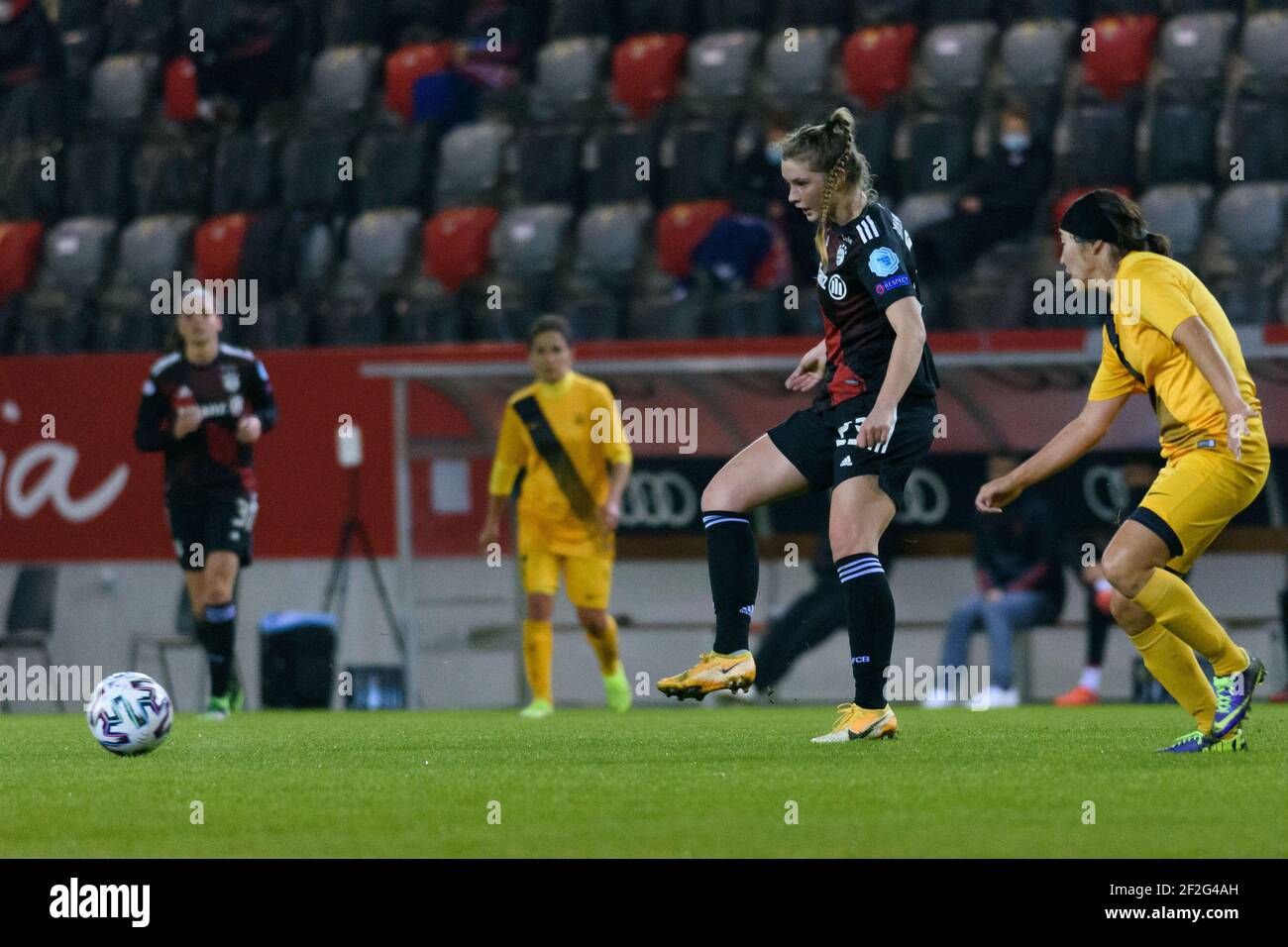 Karolina Lea Vilhjalmsdottir (#23 FC Bayern Munich) during the Uefa Women's Champions League ...