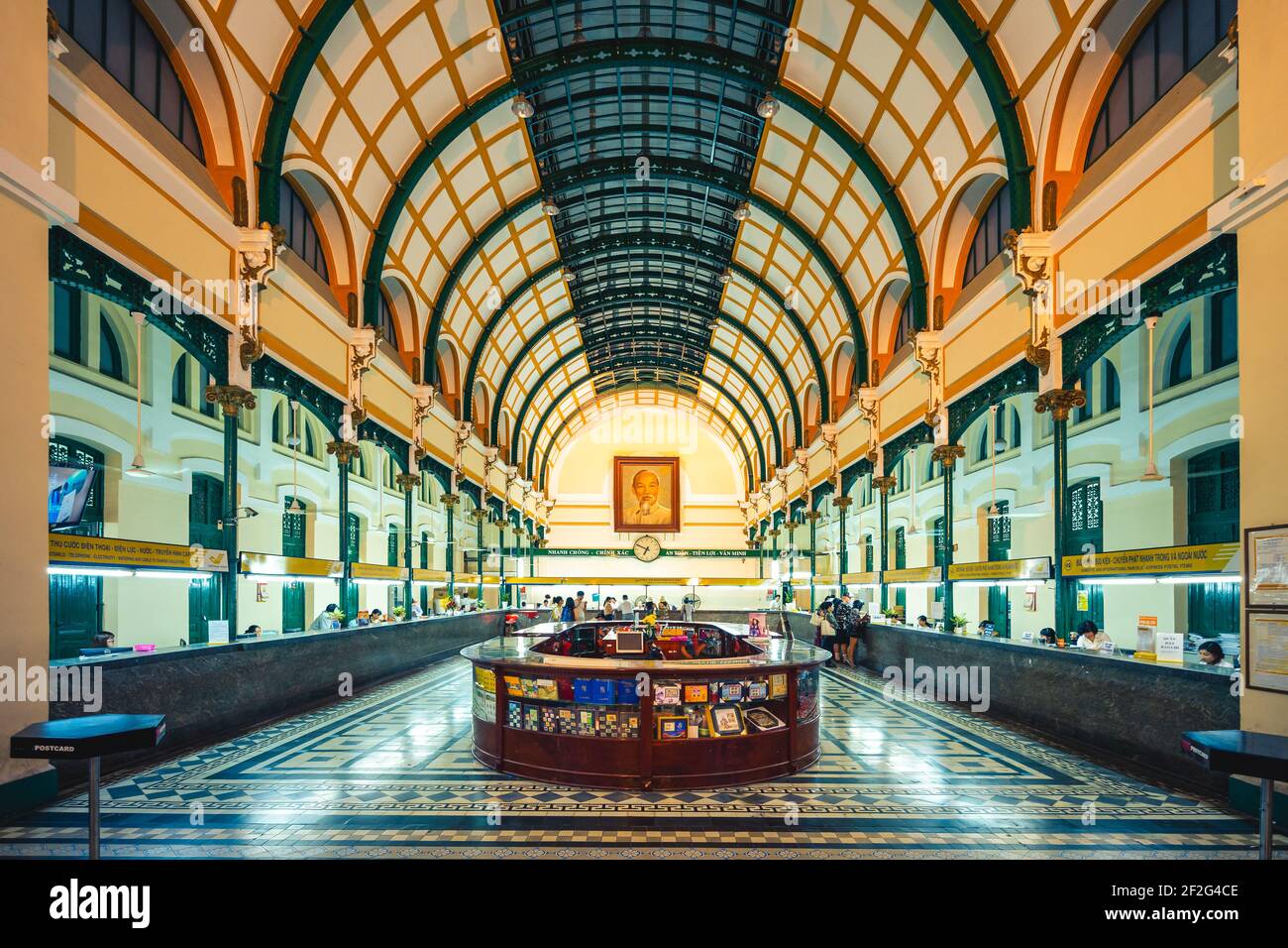 Vintage post office interior hi-res stock photography and images - Alamy