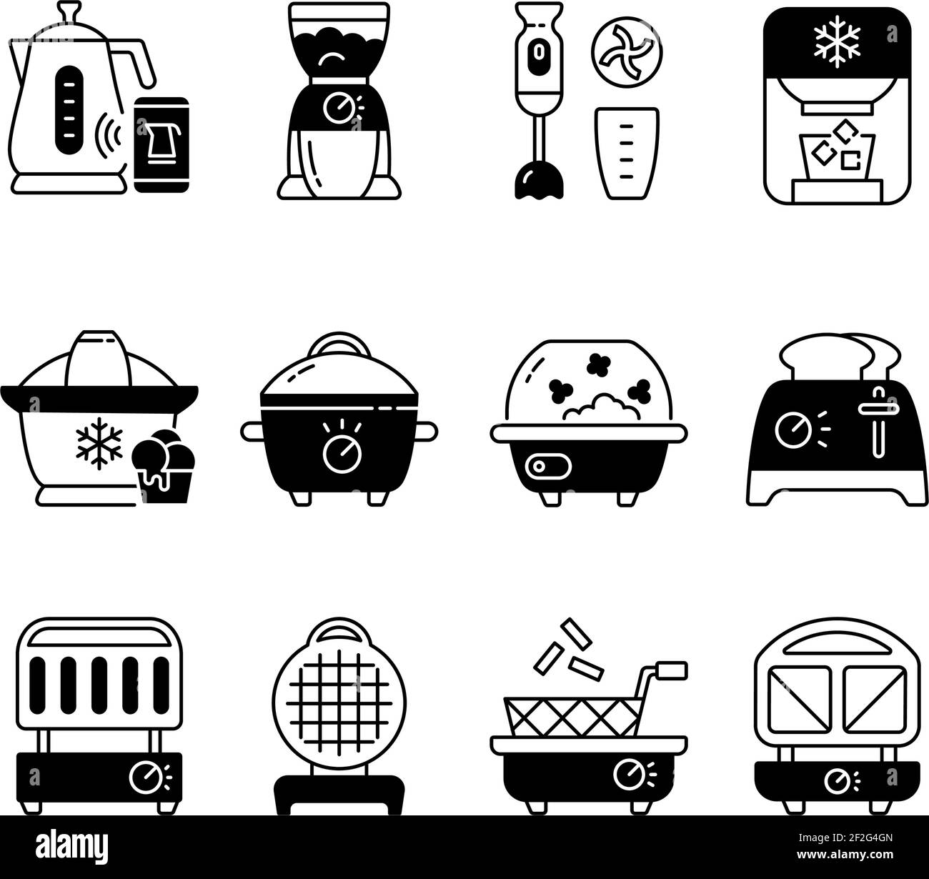 Kettle clipart Black and White Stock Photos & Images - Alamy