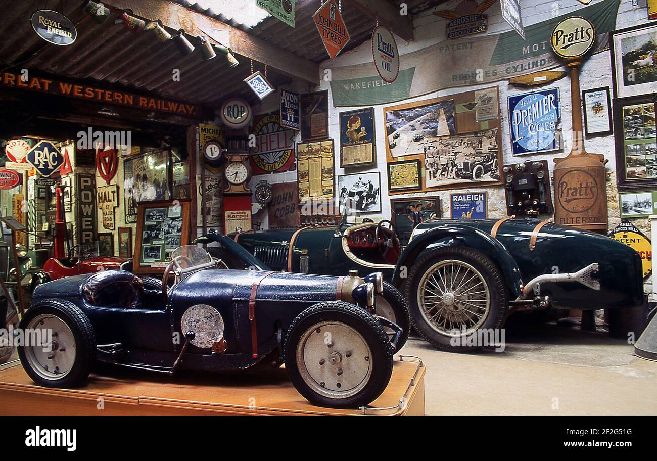 Vintage Riley's at the Cotswold Motor Museum Bourton-on-the-Water UK ...