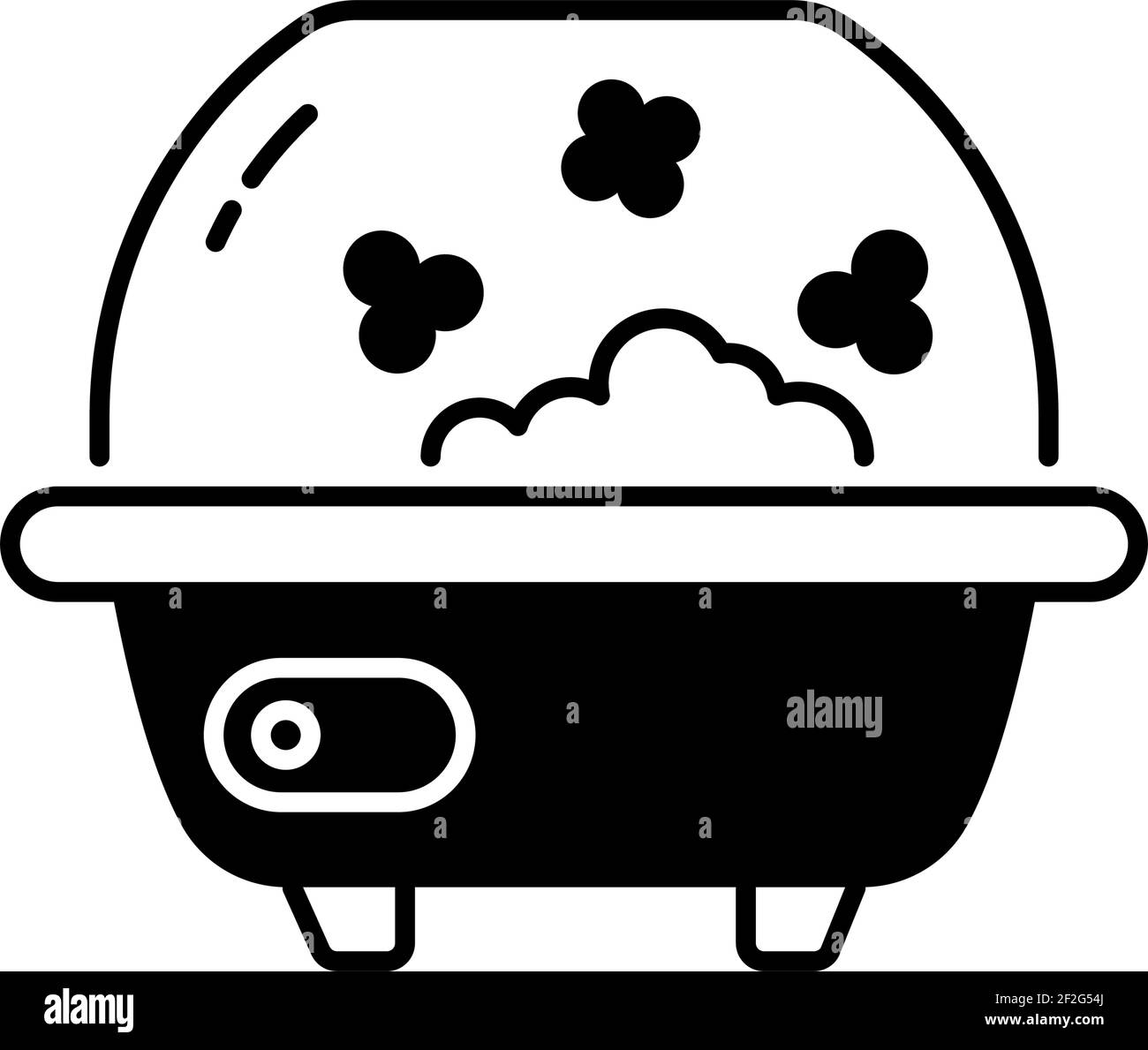 Popcorn machine fast food Cut Out Stock Images & Pictures - Alamy