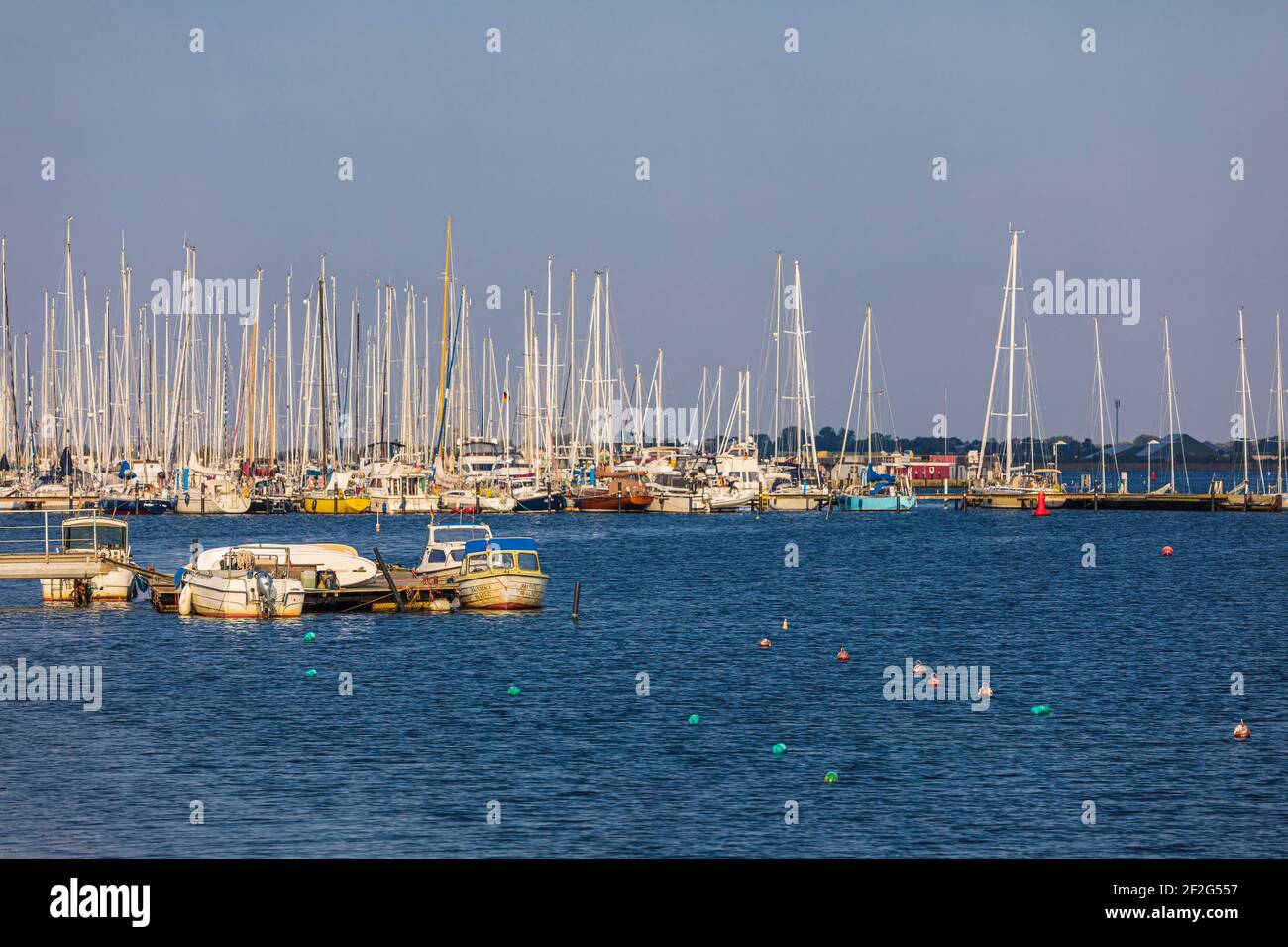 Sailboats on Fehmarn Stock Photo - Alamy