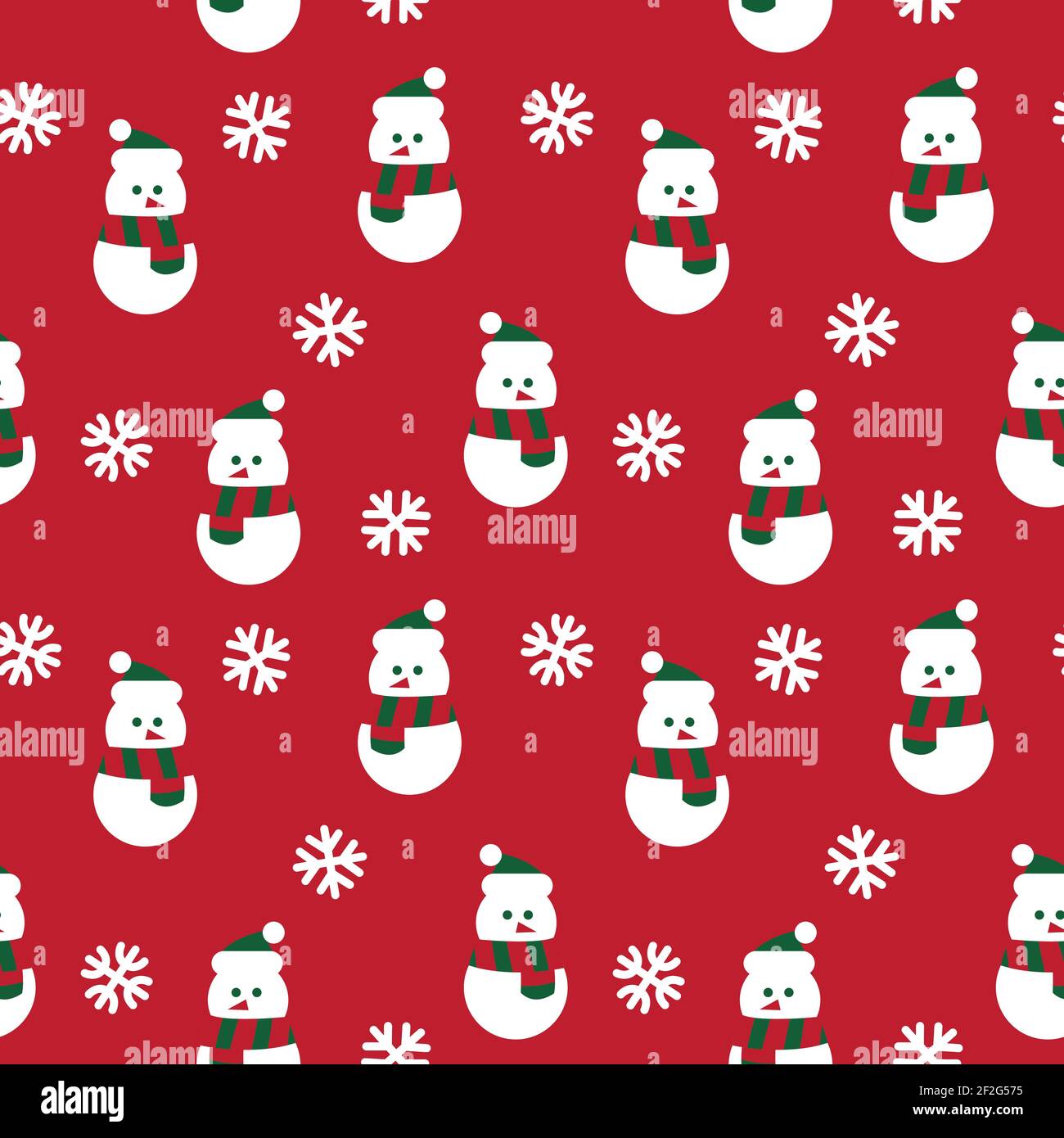 Christmas Snowman seamless pattern design for website graphics, fashion ...