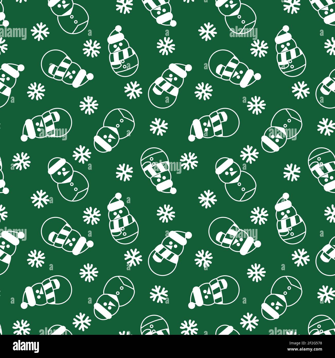 Christmas Snowman seamless pattern design for website graphics, fashion ...