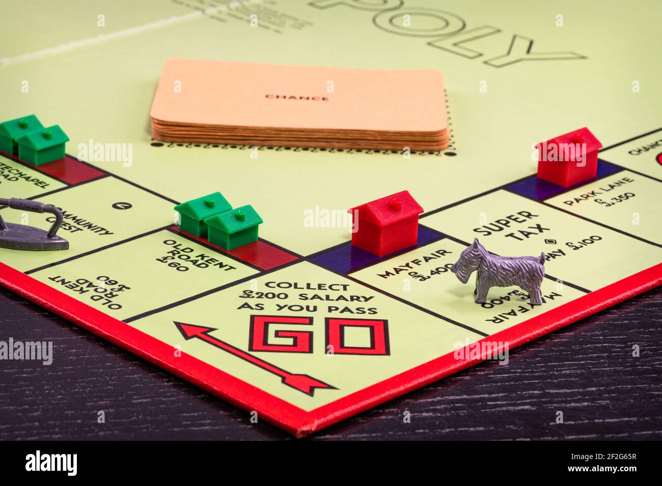 Chance cards monopoly hi-res stock photography and images - Alamy