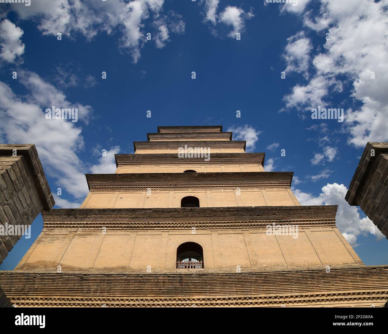 Giant Wild Goose Pagoda (Big Wild Goose Pagoda), is a Buddhist pagoda ...