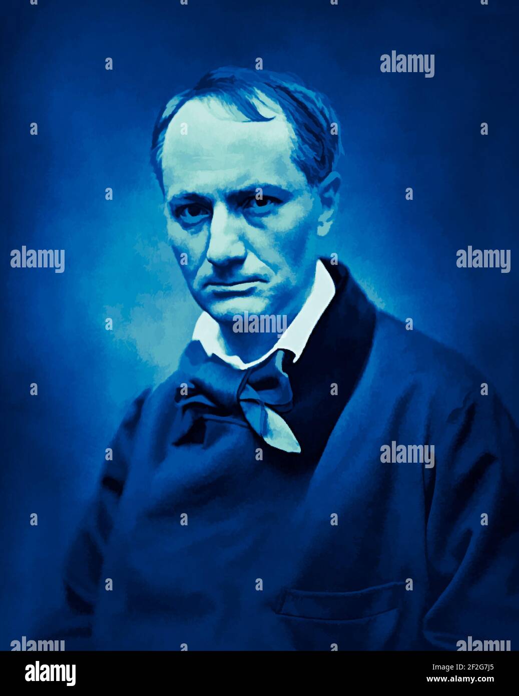 Portrait poet charles baudelaire 1821 1867 hi-res stock photography and ...