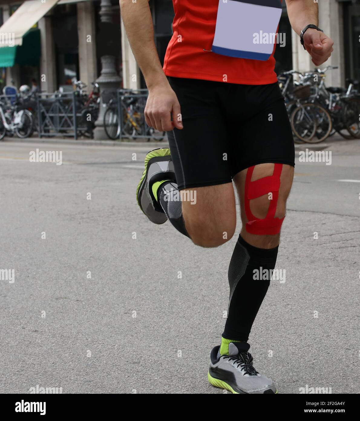 Blindfolded runner hi-res stock photography and images - Alamy