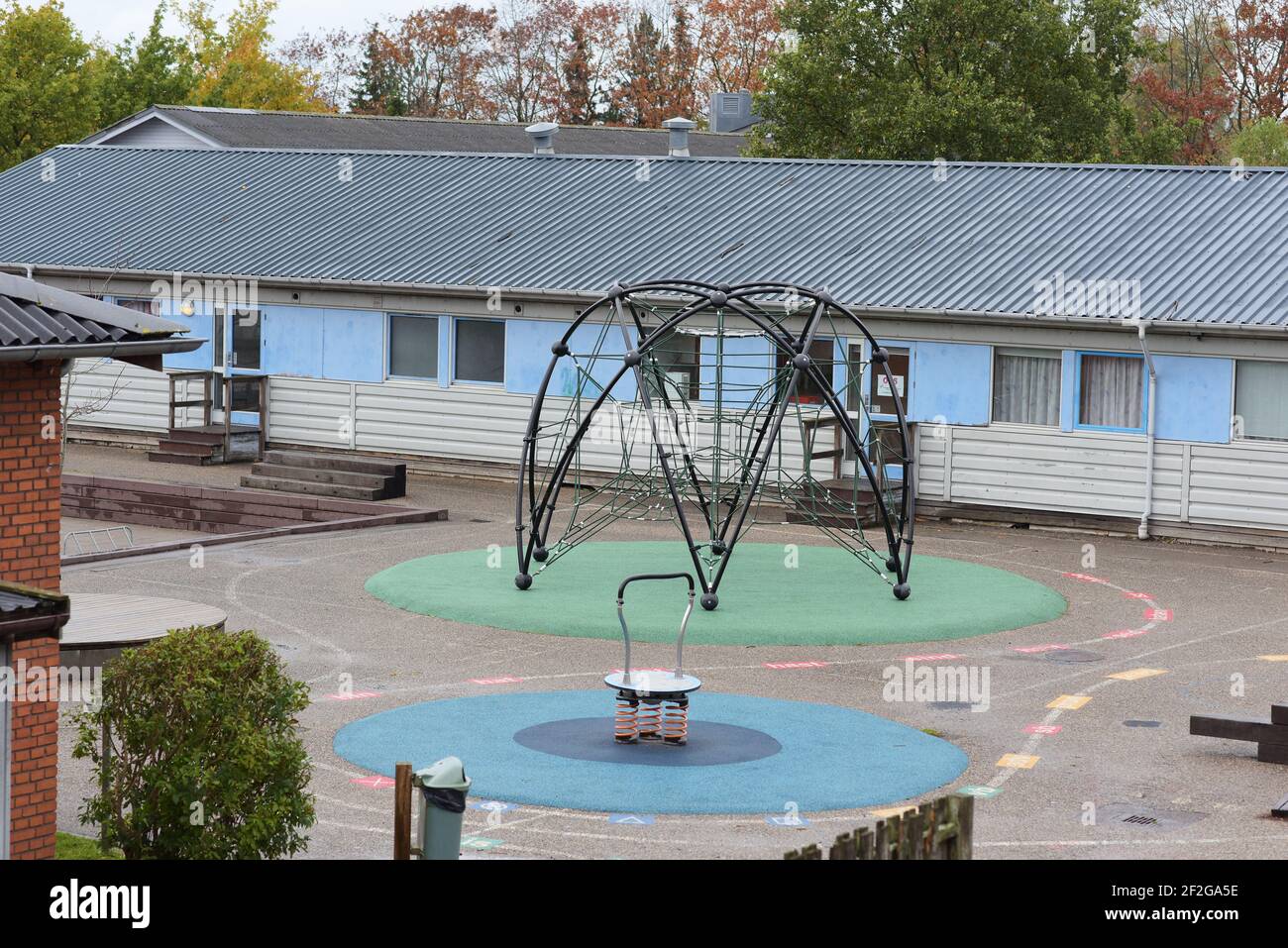 A fun and new school playground for kids Stock Photo - Alamy