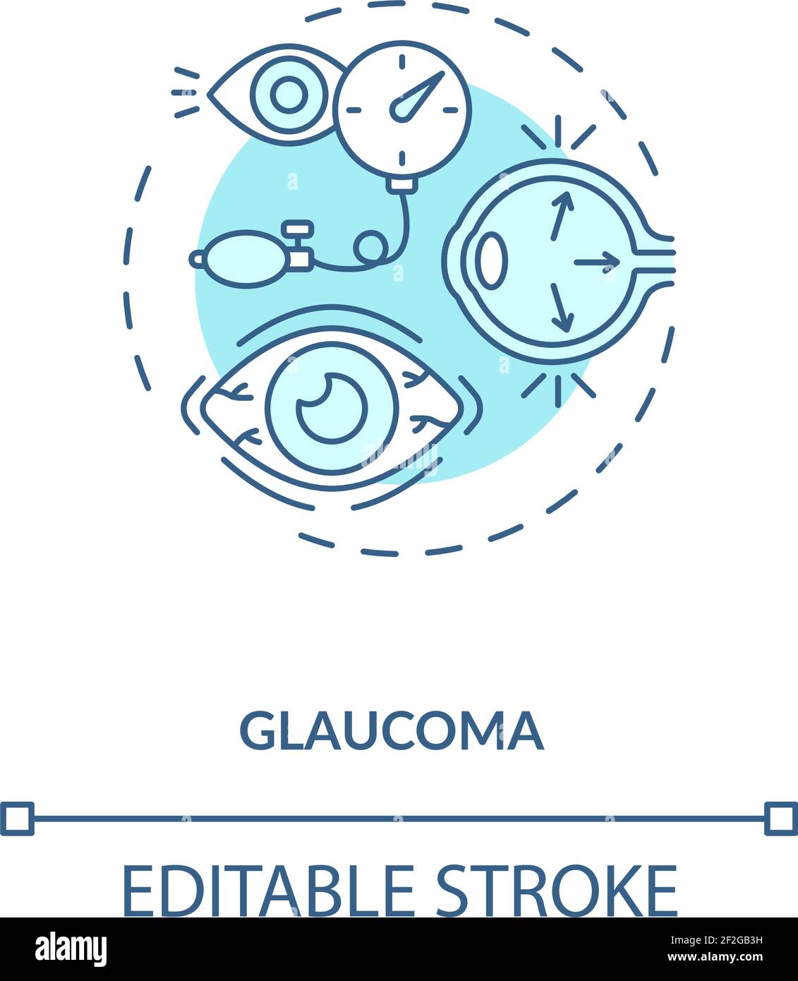 Glaucoma Drawing High Resolution Stock Photography and Images - Alamy