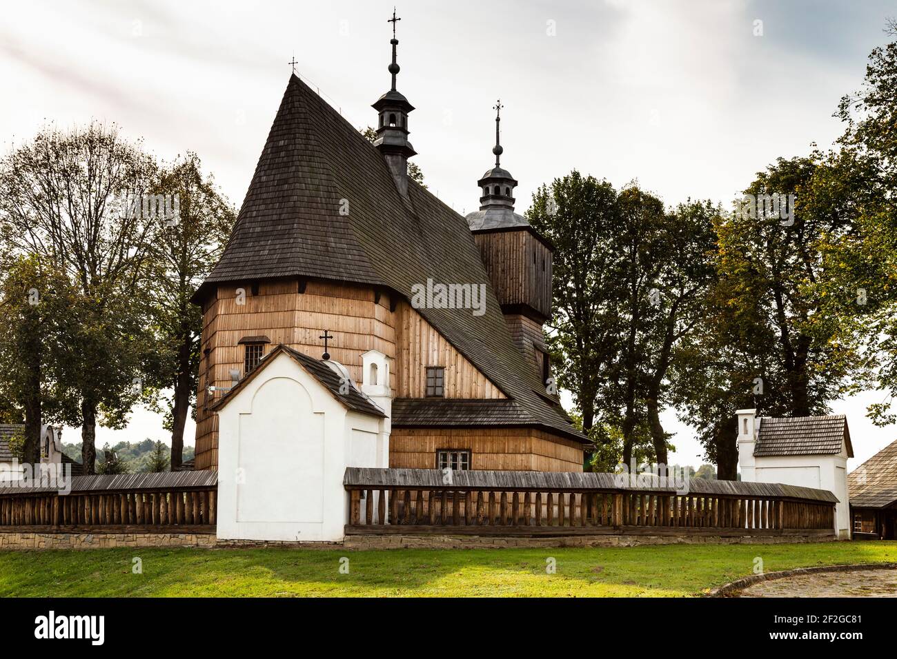 Europe, Poland, Podkarpackie Voivodeship, Wooden Architecture Route ...
