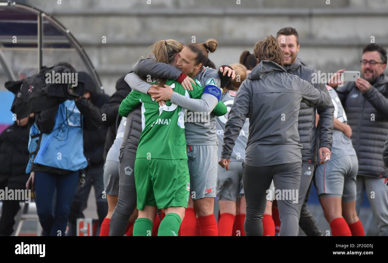 Maud Coutereels of LOSC Lille during the Women's French Cup, semi final ...
