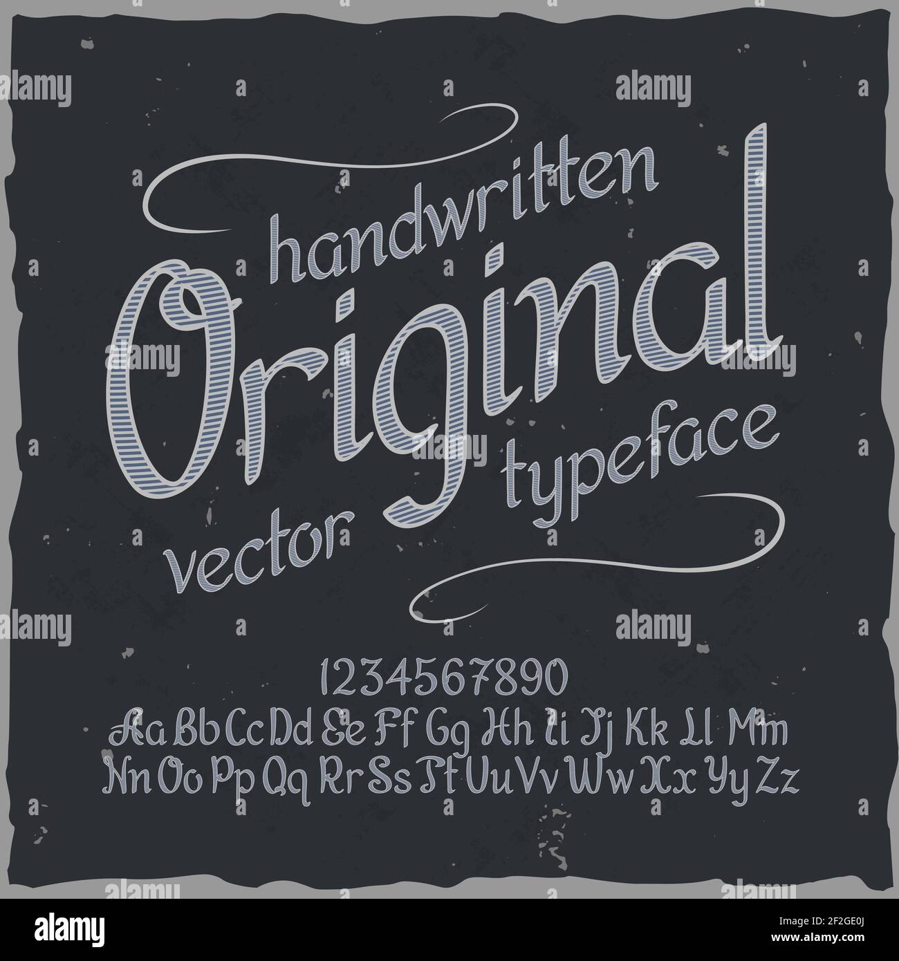 Original label typeface named "Original". Good handcrafted font for any ...