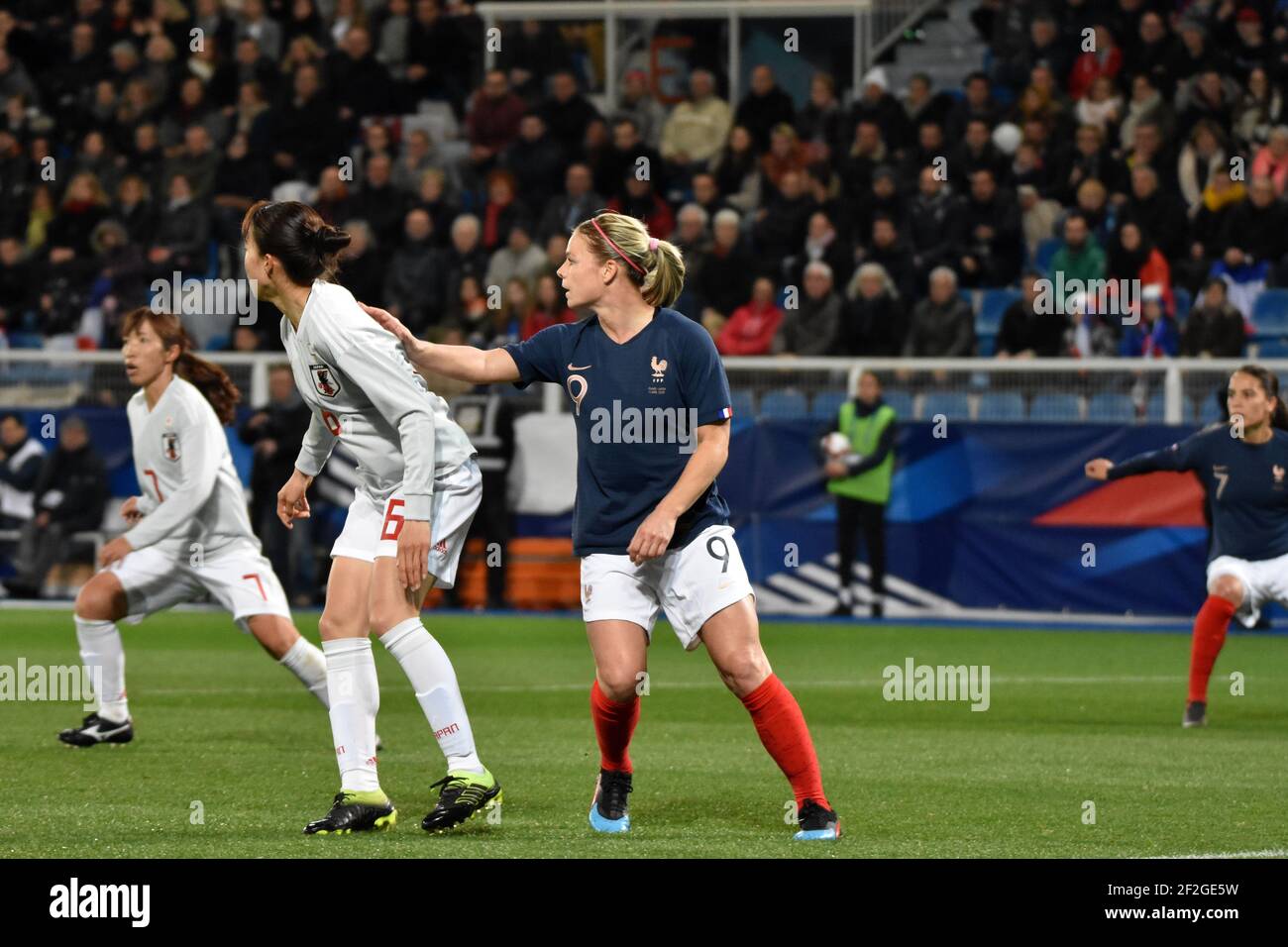 Eugenie Le Sommer (France) during the 2019 Women's Friendly Game ...