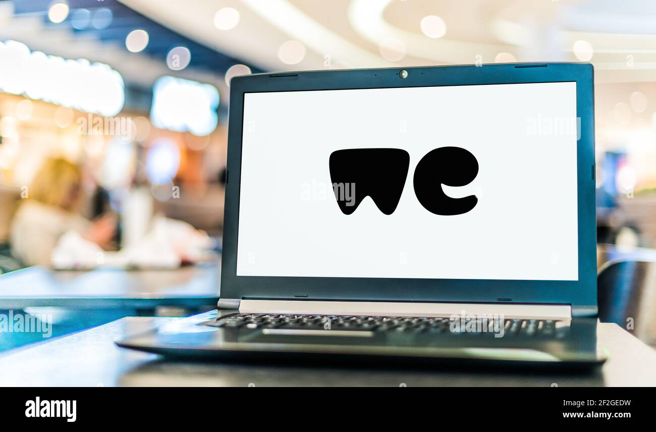 Wetransfer logo hi-res stock photography and images - Alamy