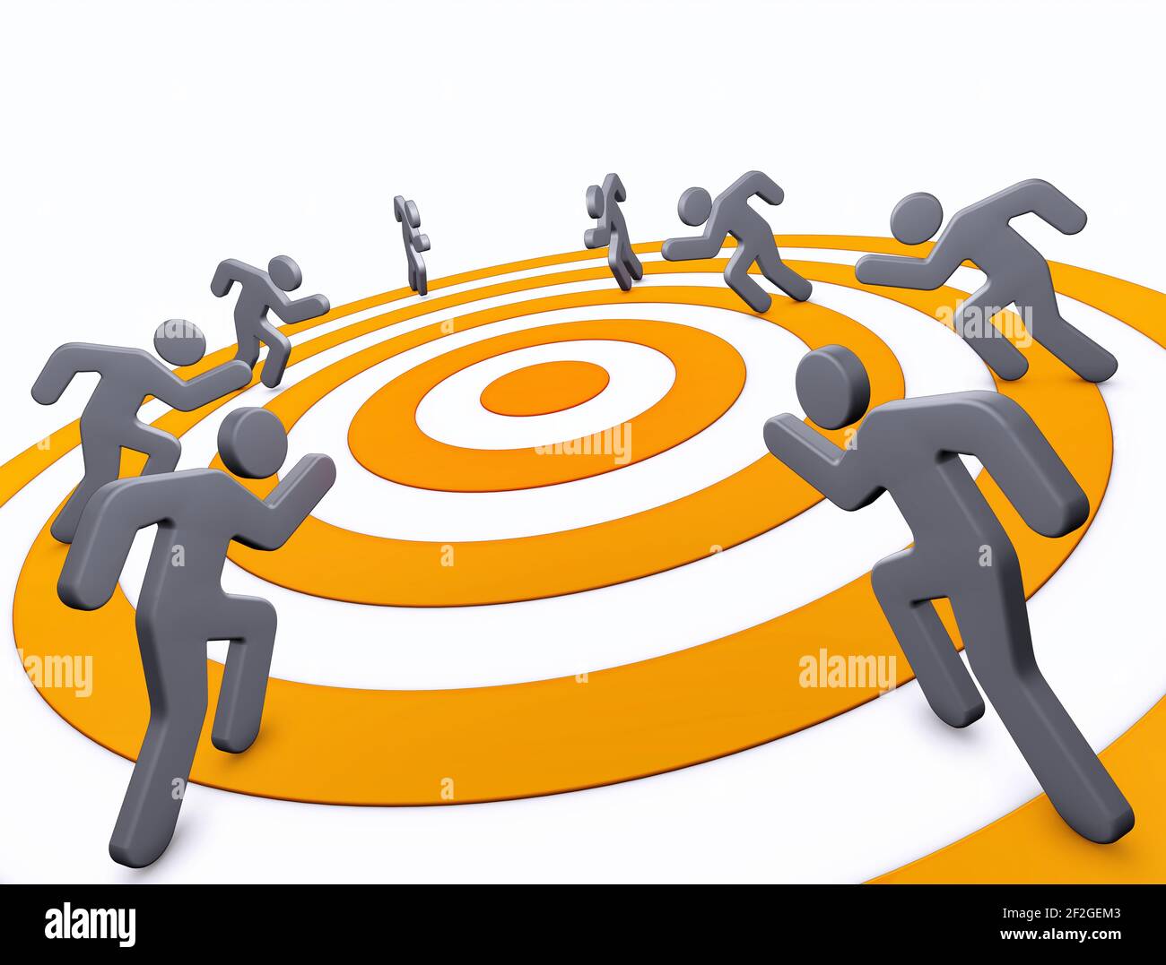 3D illustration of an teamwork concept Stock Photo - Alamy