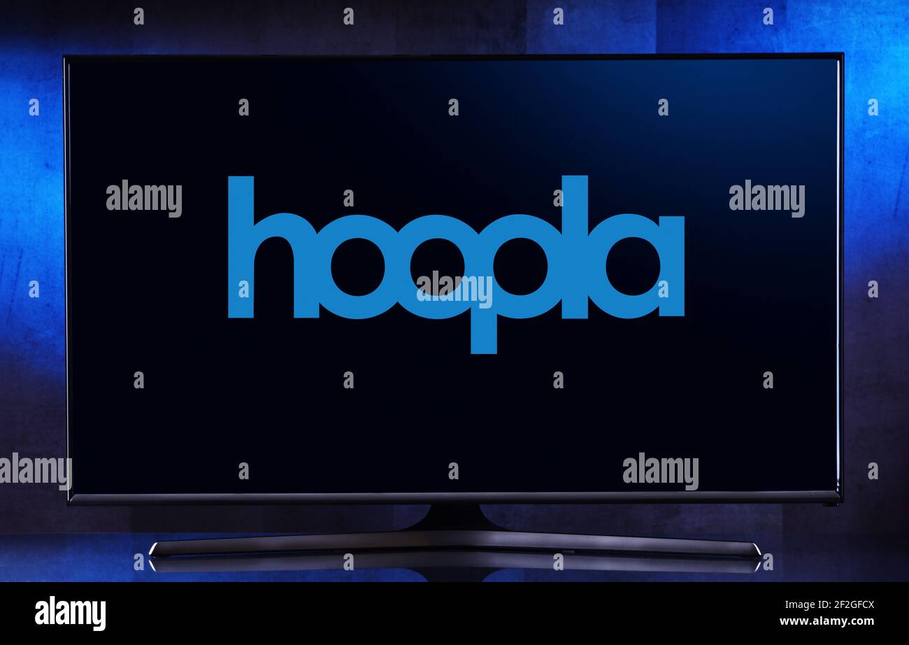 Hoopla logo hi-res stock photography and images - Alamy