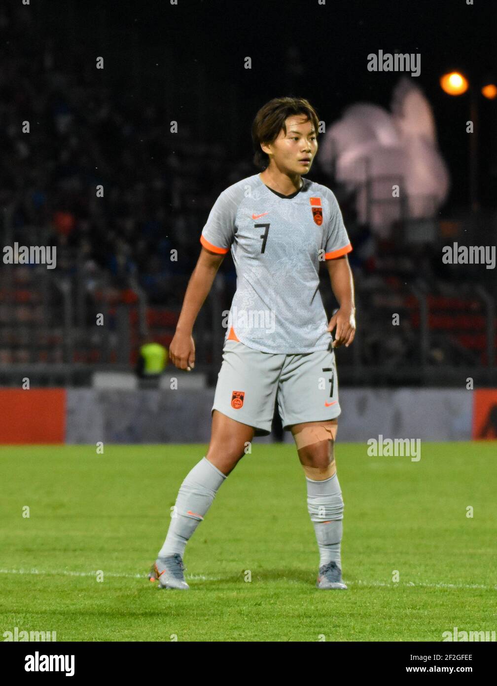 Shuang Wang of China during the Women's Friendly Game football match ...