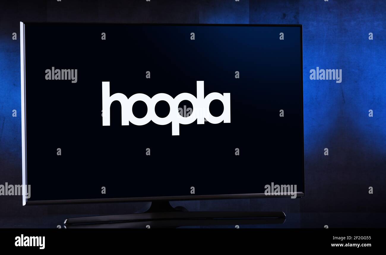 Hoopla logo hi-res stock photography and images - Alamy