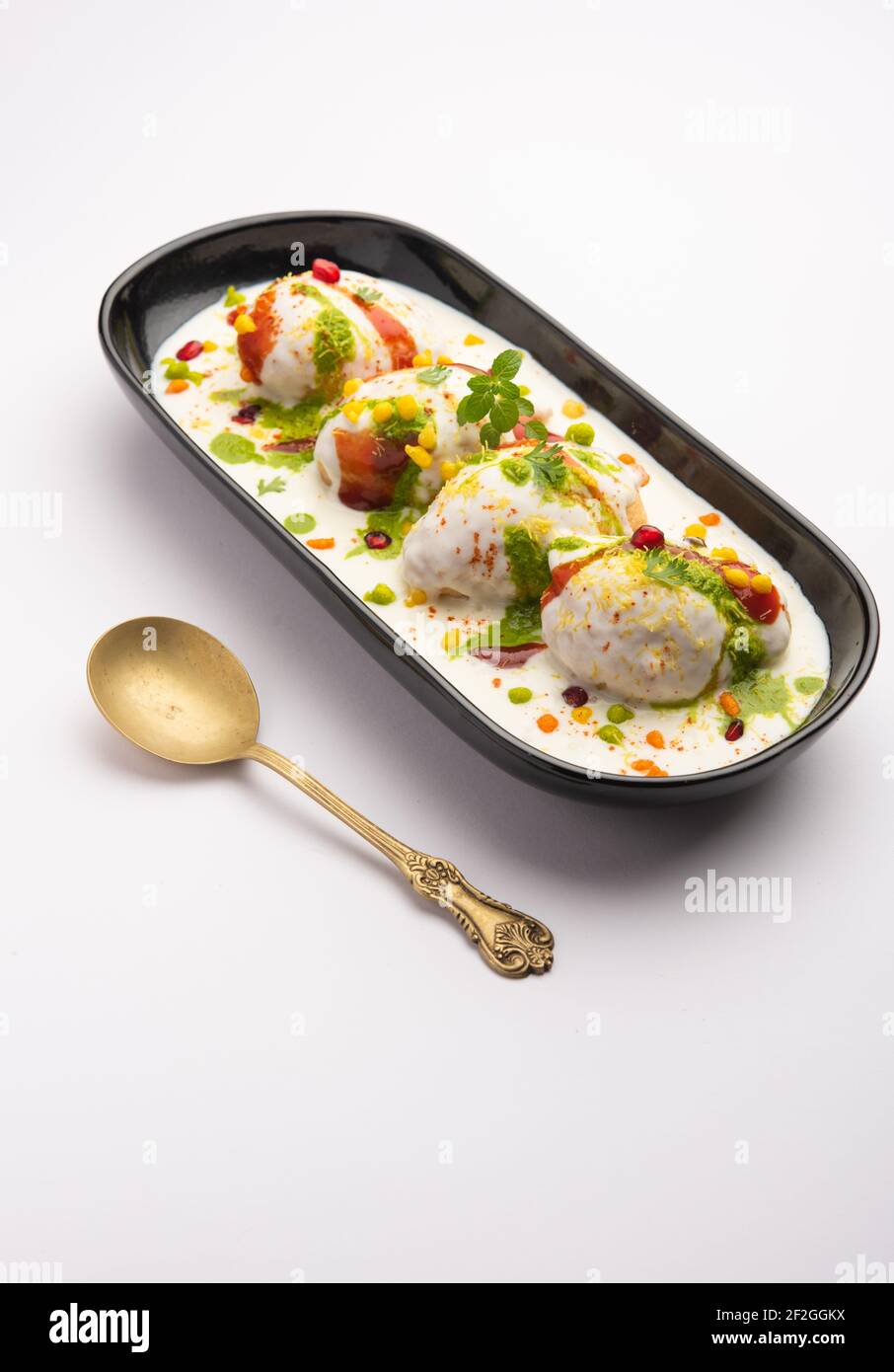 Dahi vada or bhalla is a type of chaat originating from the Indian and ...