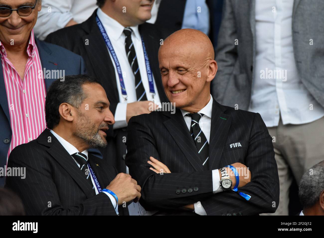 Pierluigi Collina, former referee, ahead of the FIFA Women's World Cup ...
