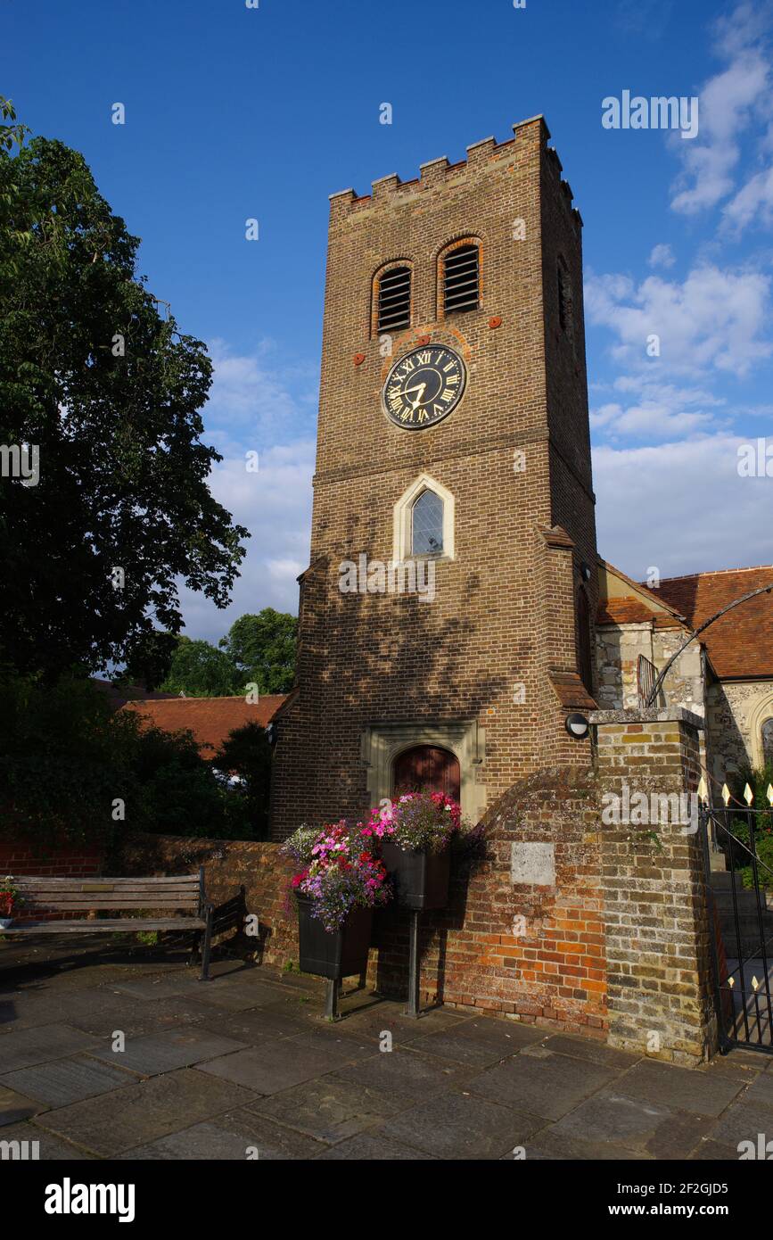 St Nicholas Church, Shepperton. England, United Kingdom Stock Photo - Alamy