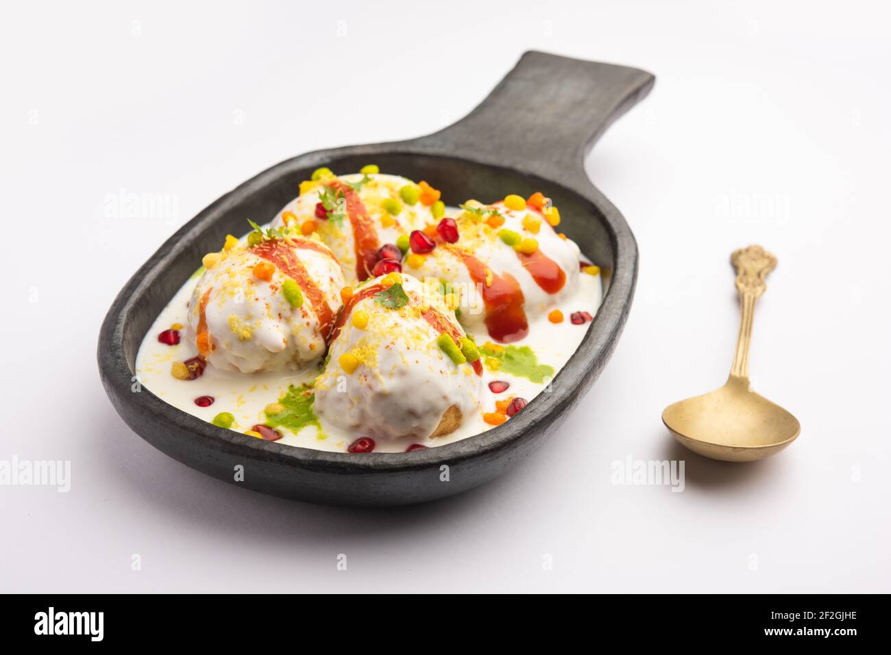 Dahi vada or bhalla is a type of chaat originating from the Indian and ...