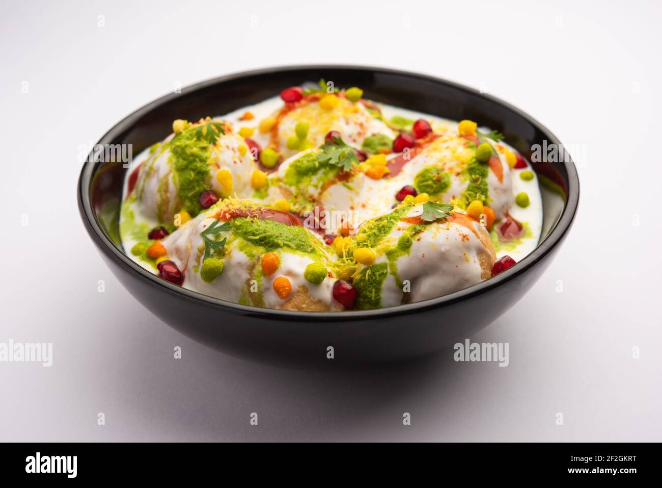 Dahi vada or bhalla is a type of chaat originating from the Indian and ...