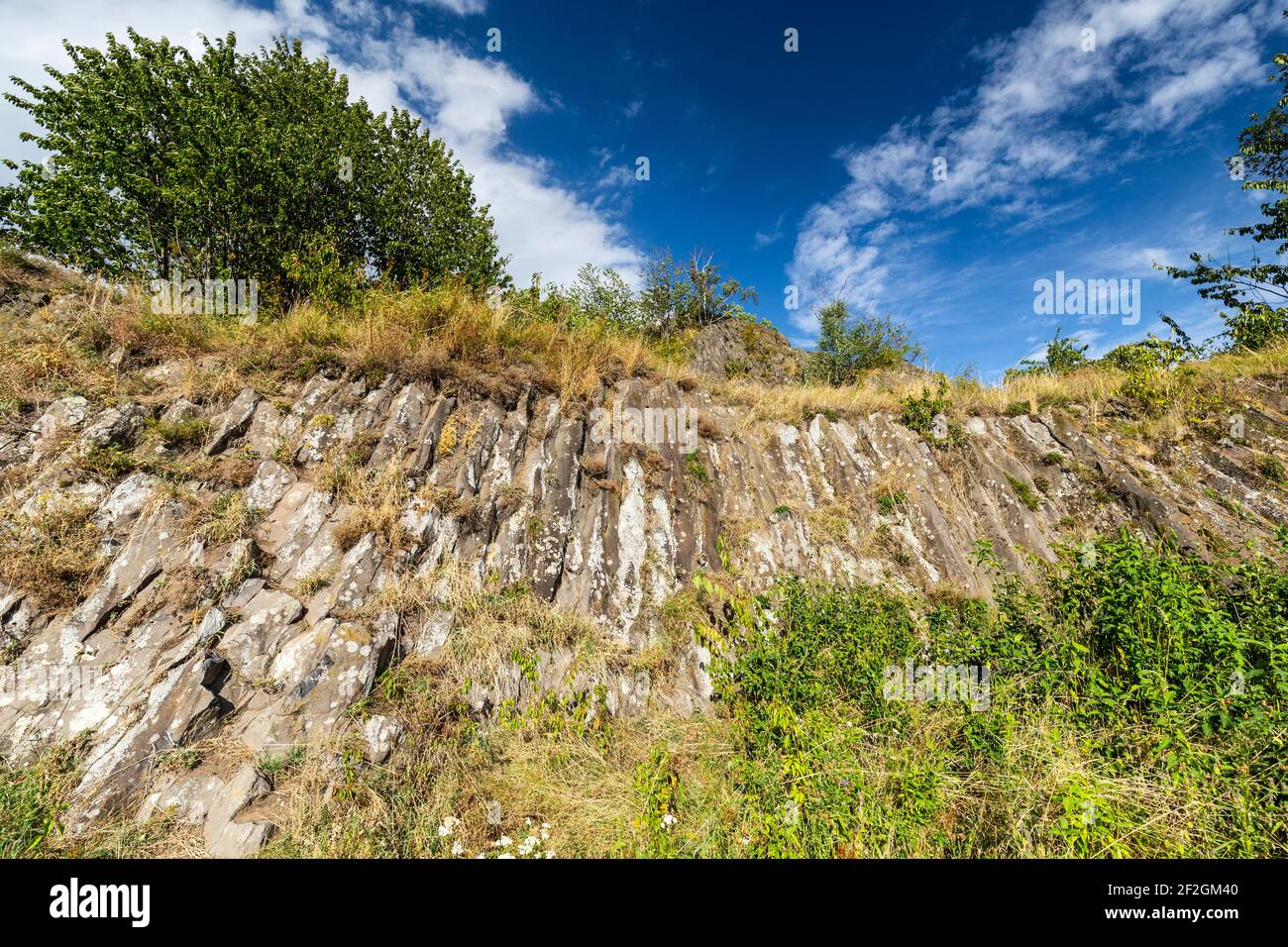 Europe, Poland, Lower Silesia, Czartowska Skala / Spitzberg - extinct ...