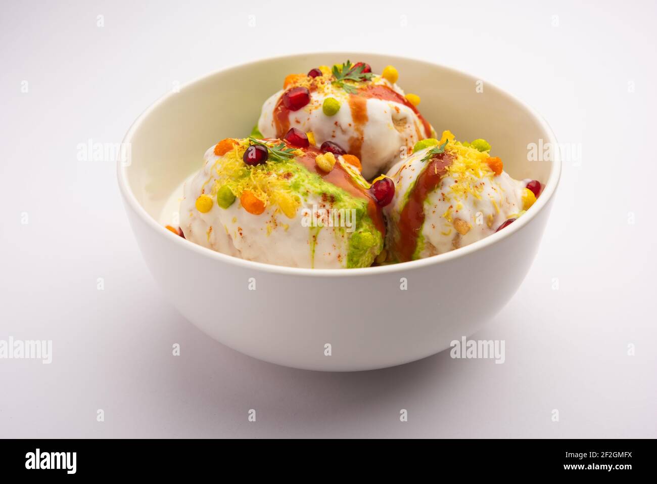 Dahi vada or bhalla is a type of chaat originating from the Indian and ...