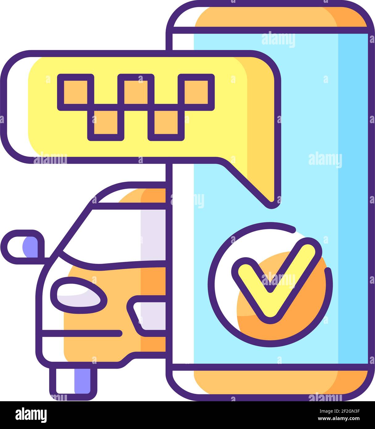 Smartphone alerts Stock Vector Images - Alamy