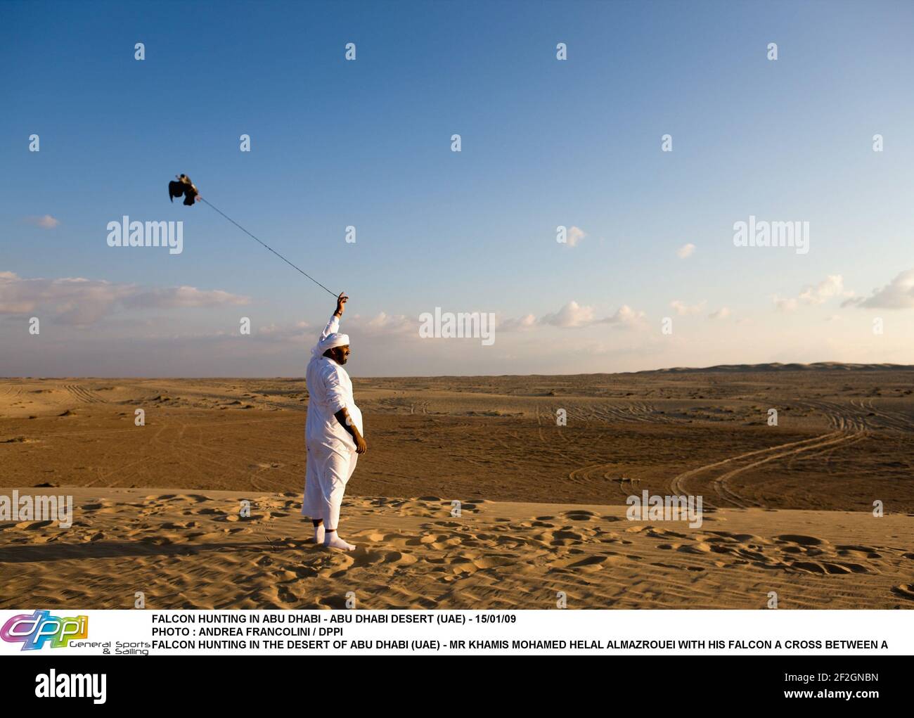 FALCON HUNTING IN ABU DHABI - ABU DHABI DESERT (UAE) - 15/01/09 PHOTO ...