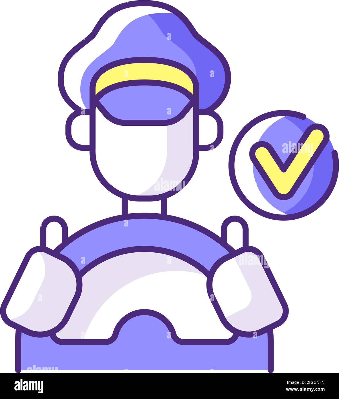 Safe rgb color icon Cut Out Stock Images & Pictures - Alamy