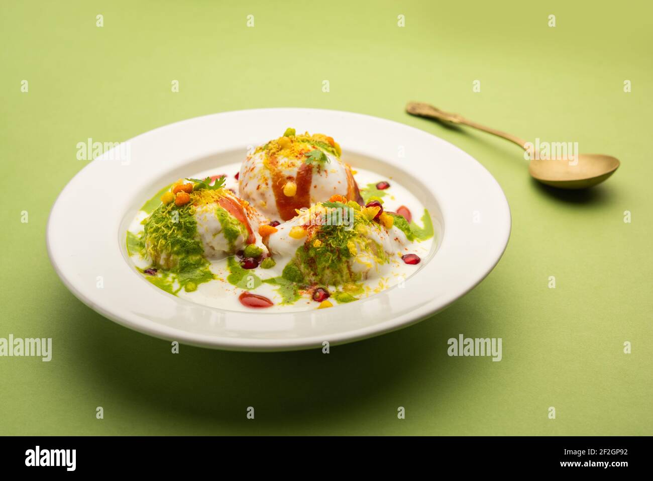 Dahi vada or bhalla is a type of chaat originating from the Indian and ...
