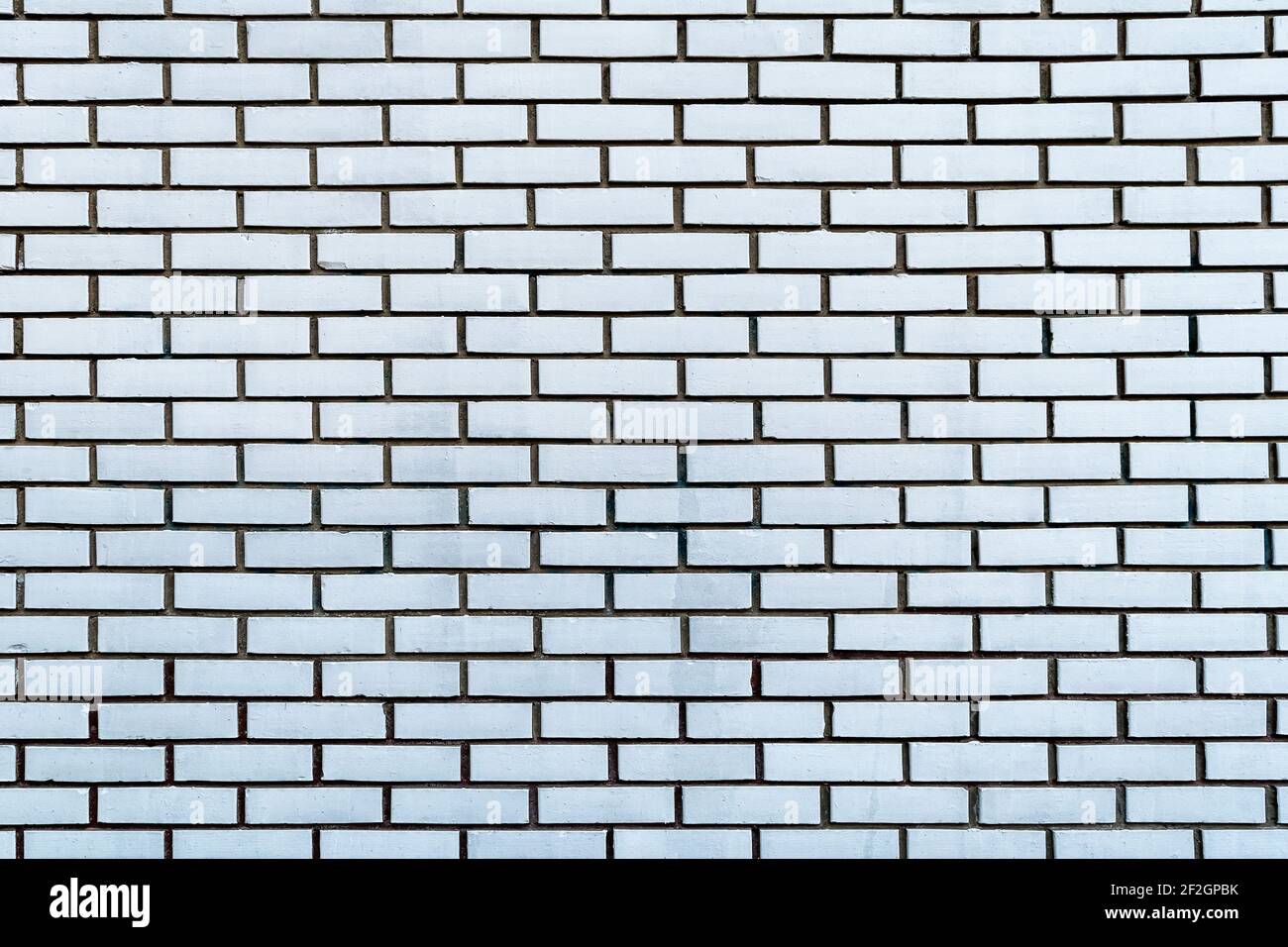 White Brick wall background. Square brick wall background. Pattern of ...