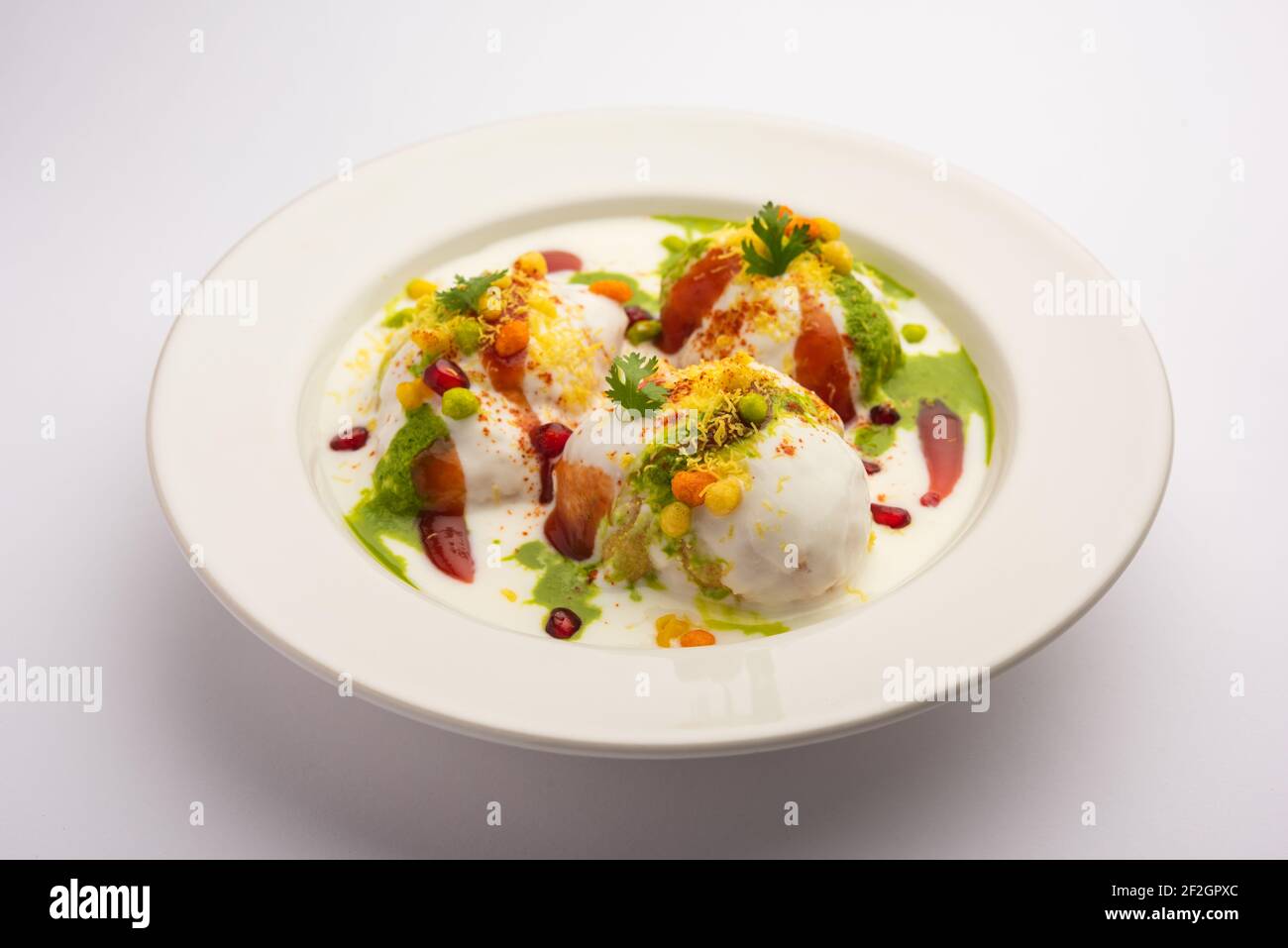 Dahi vada or bhalla is a type of chaat originating from the Indian and ...