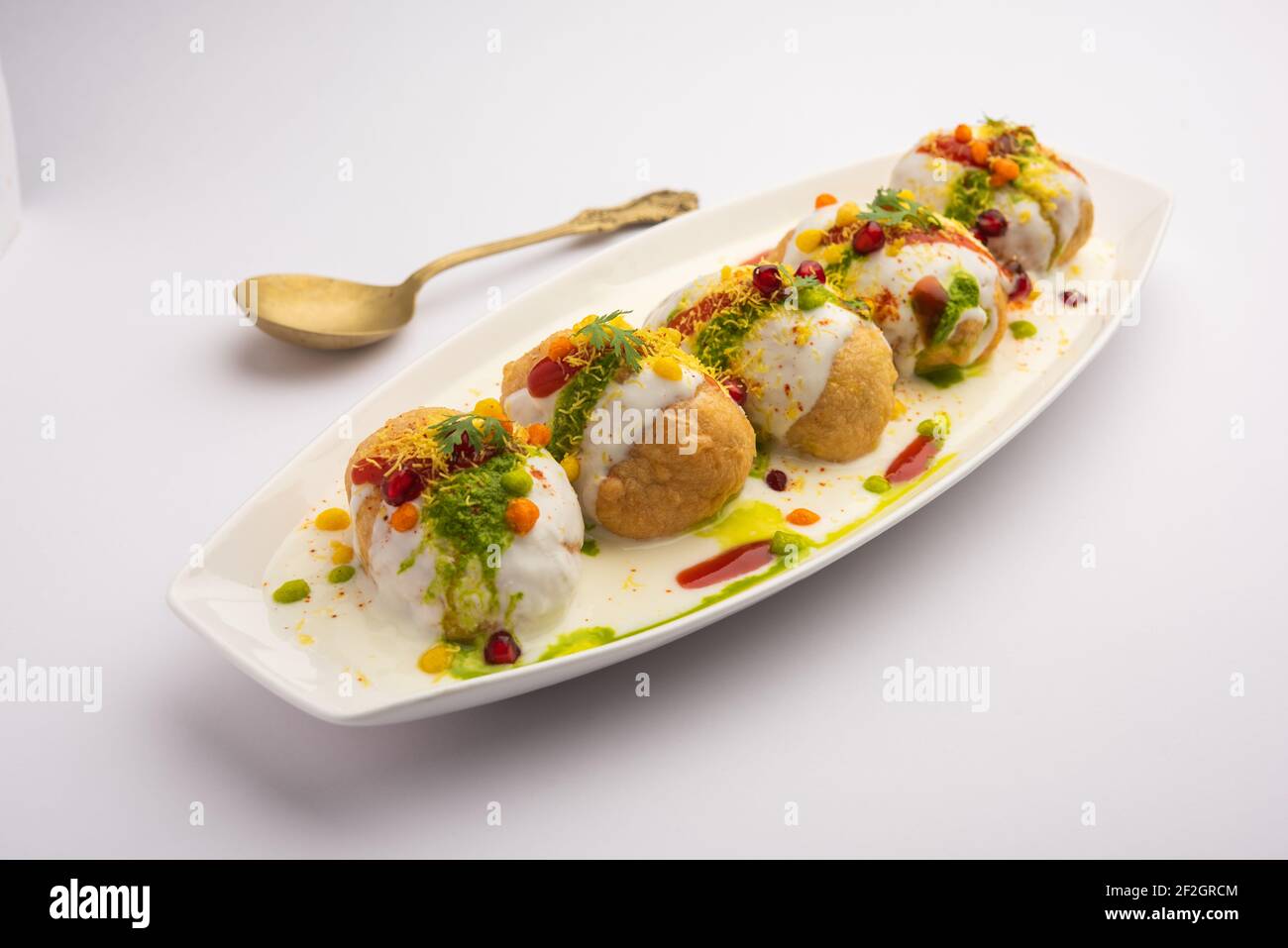 Dahi vada or bhalla is a type of chaat originating from the Indian and ...
