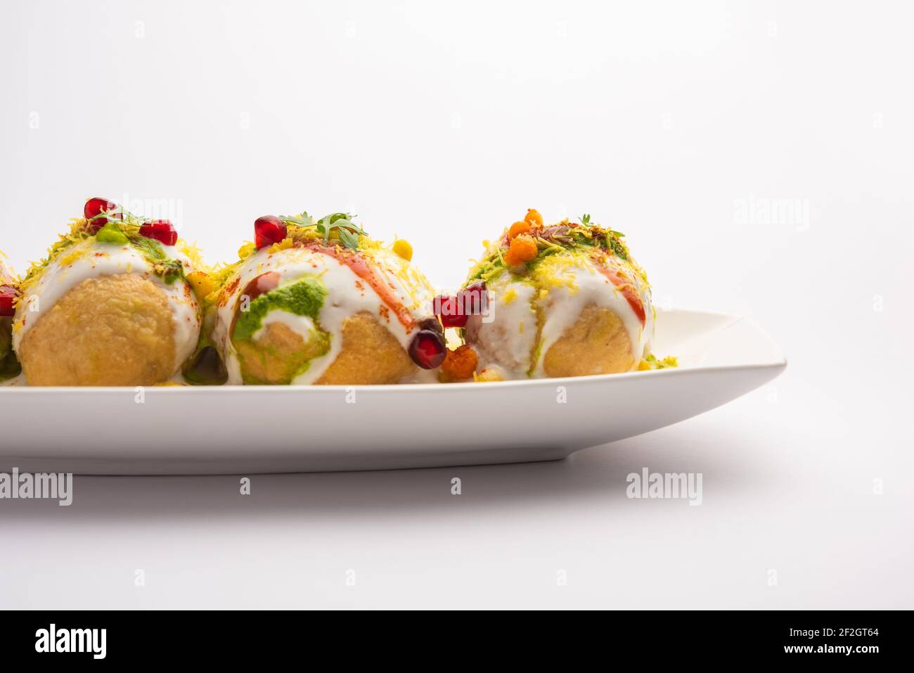 Dahi vada or bhalla is a type of chaat originating from the Indian and ...