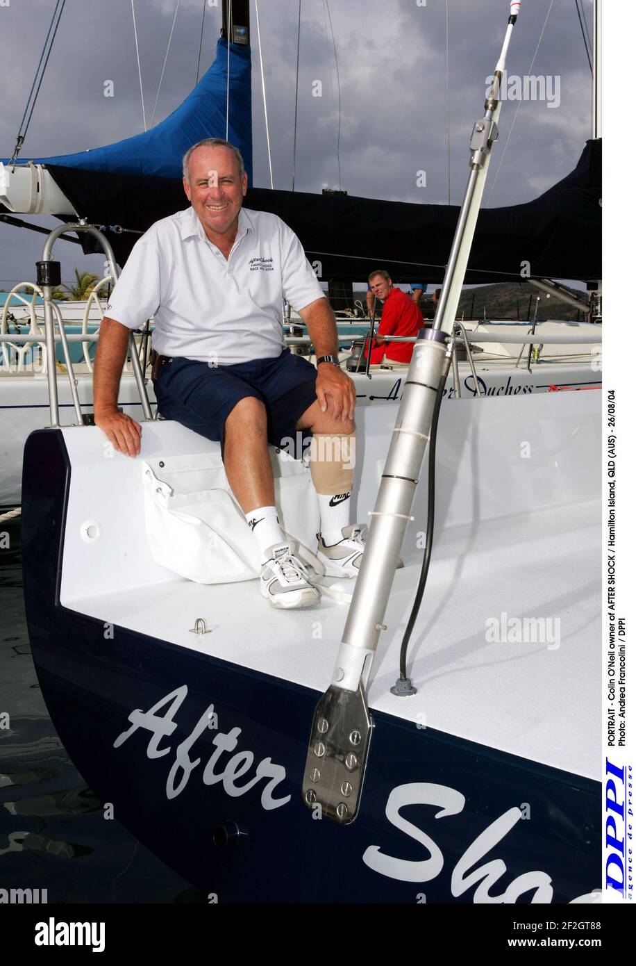 PORTRAIT - Colin O'Neil owner of AFTER SHOCK / Hamilton Island, QLD ...