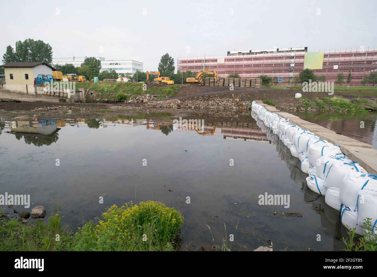 River system maintenance hi-res stock photography and images - Alamy