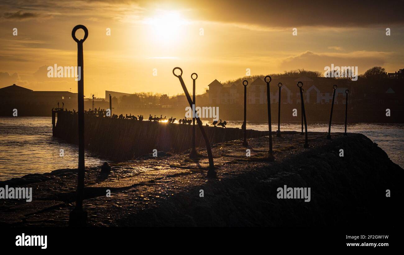 North Shields Fish Quay Stock Photo - Alamy