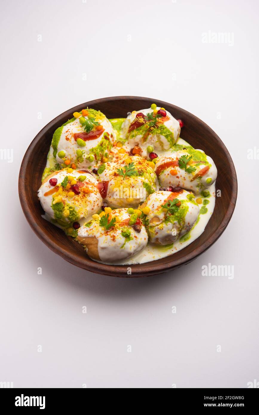 Dahi vada or bhalla is a type of chaat originating from the Indian and ...