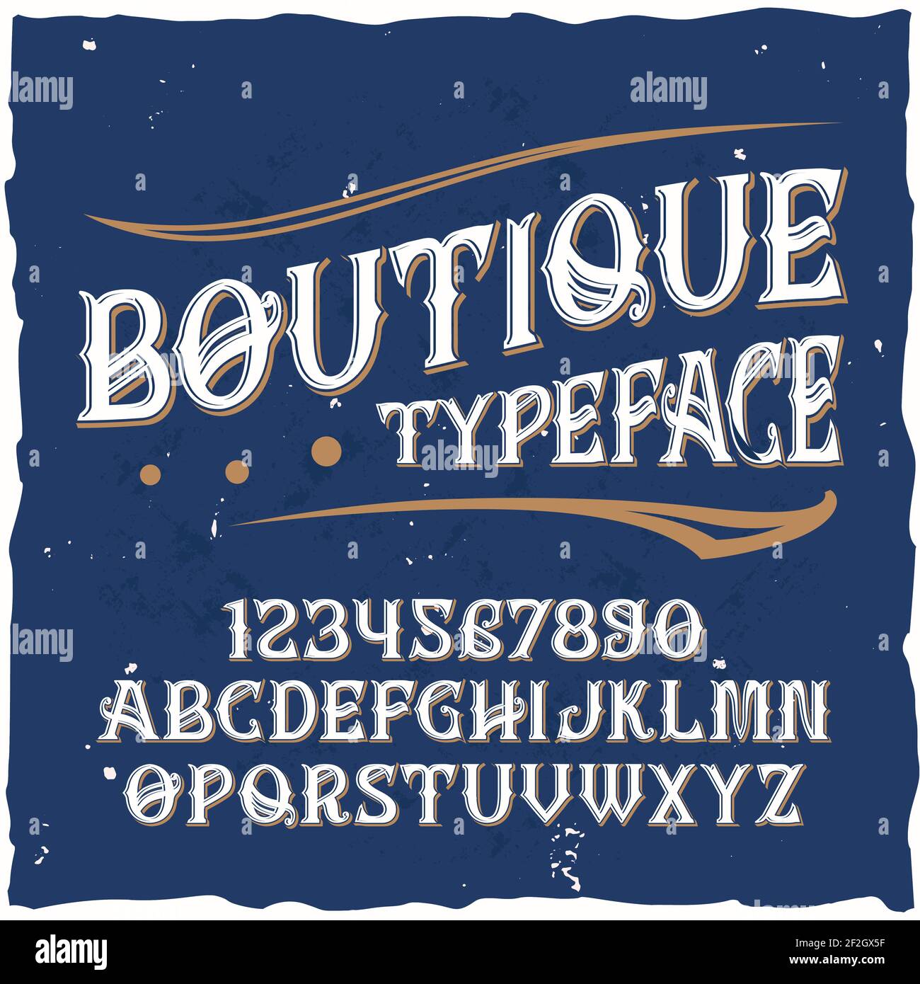 Original label typeface named "Boutique". Good handcrafted font for any ...